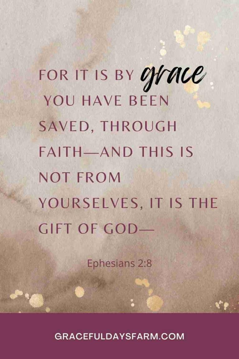 Blessed are the poor in spirit | A Beatitude | Graceful Days Farm