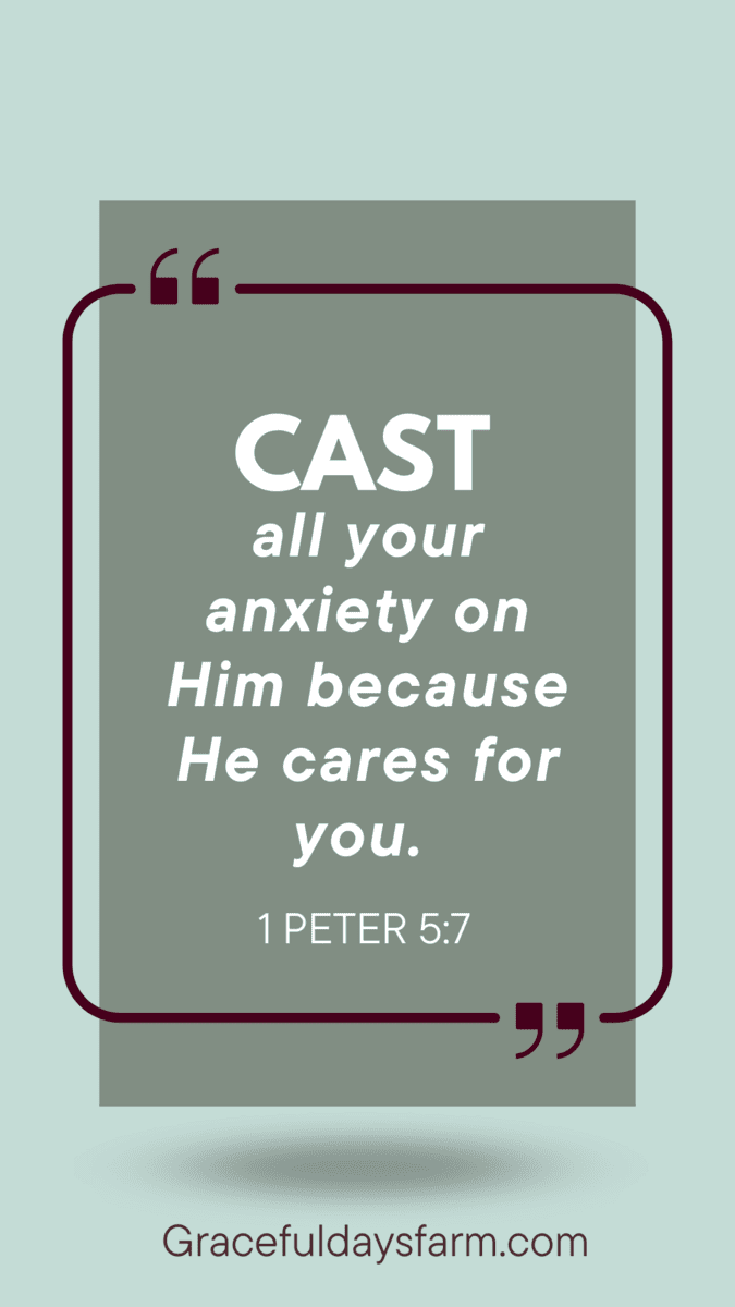 1 Peter 5:7 | Cast Your Cares on Him: with Practical Steps