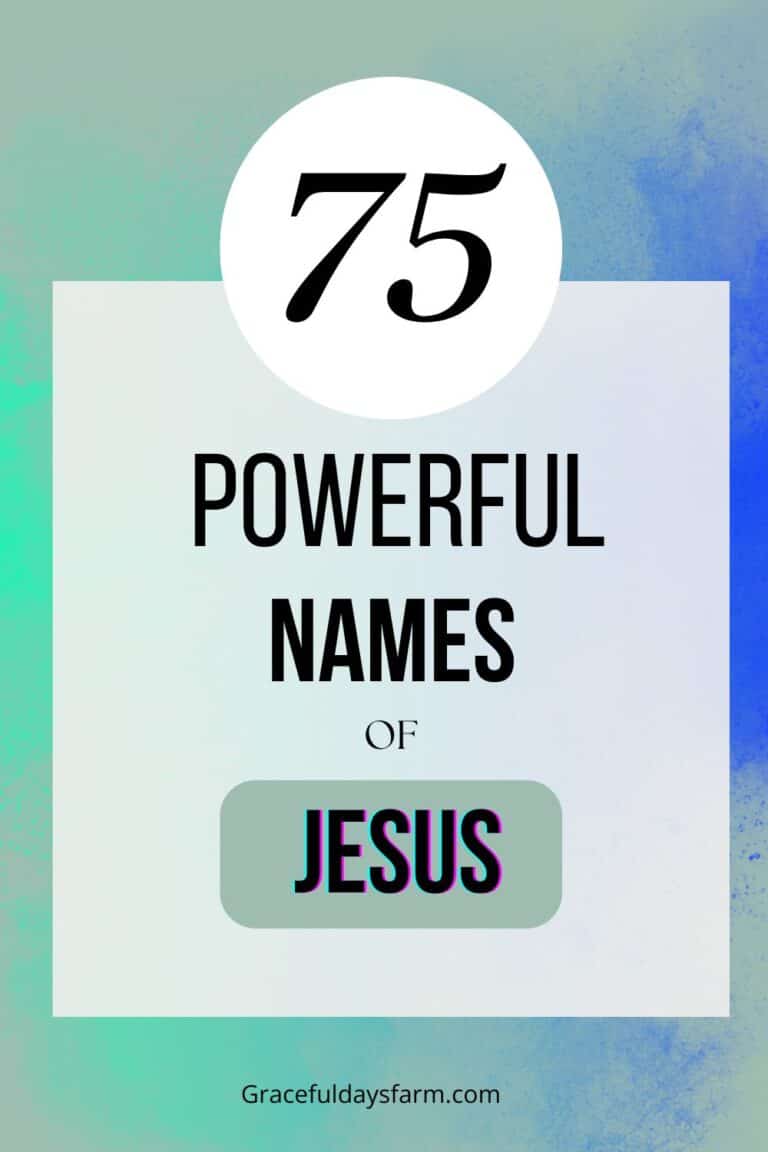 75 Names of Jesus: Discover Their Meaning and Significance